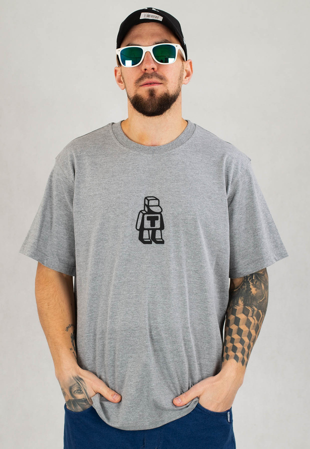 T-shirt Tabasko Logo 3D szary - MEMBRANA.PL