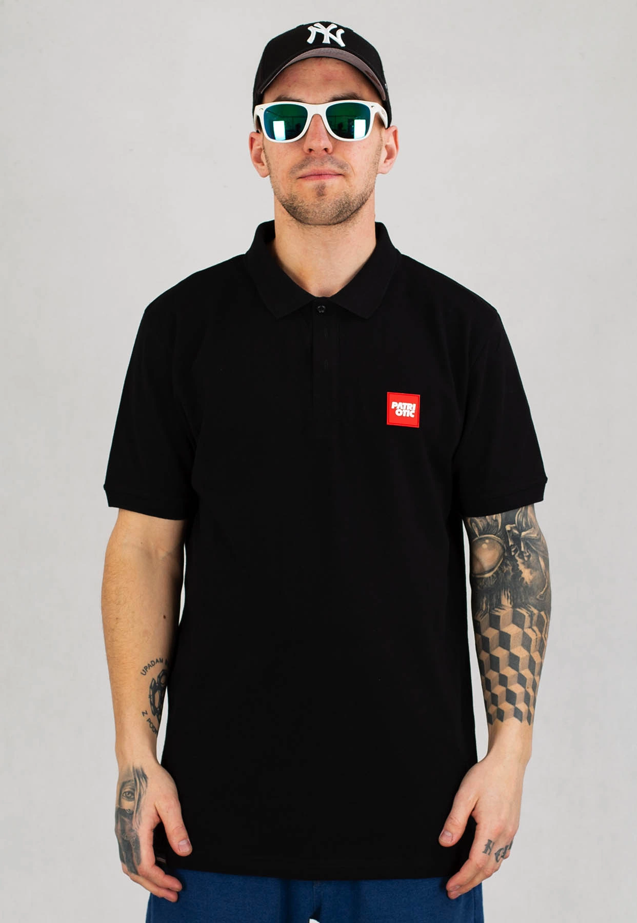 Polo Patriotic CLS Mini App czarny - MEMBRANA.PL