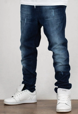 Spodnie SSG Stretch Skinny Premium Przecierane dark - MEMBRANA.PL