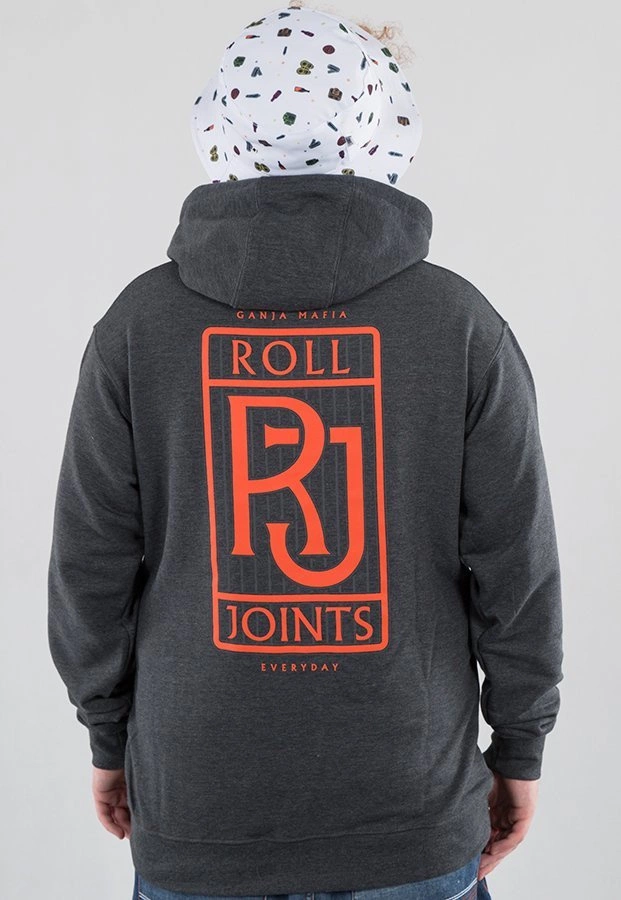 Bluza Ganja Mafia Roll Joints grafitowa - MEMBRANA.PL