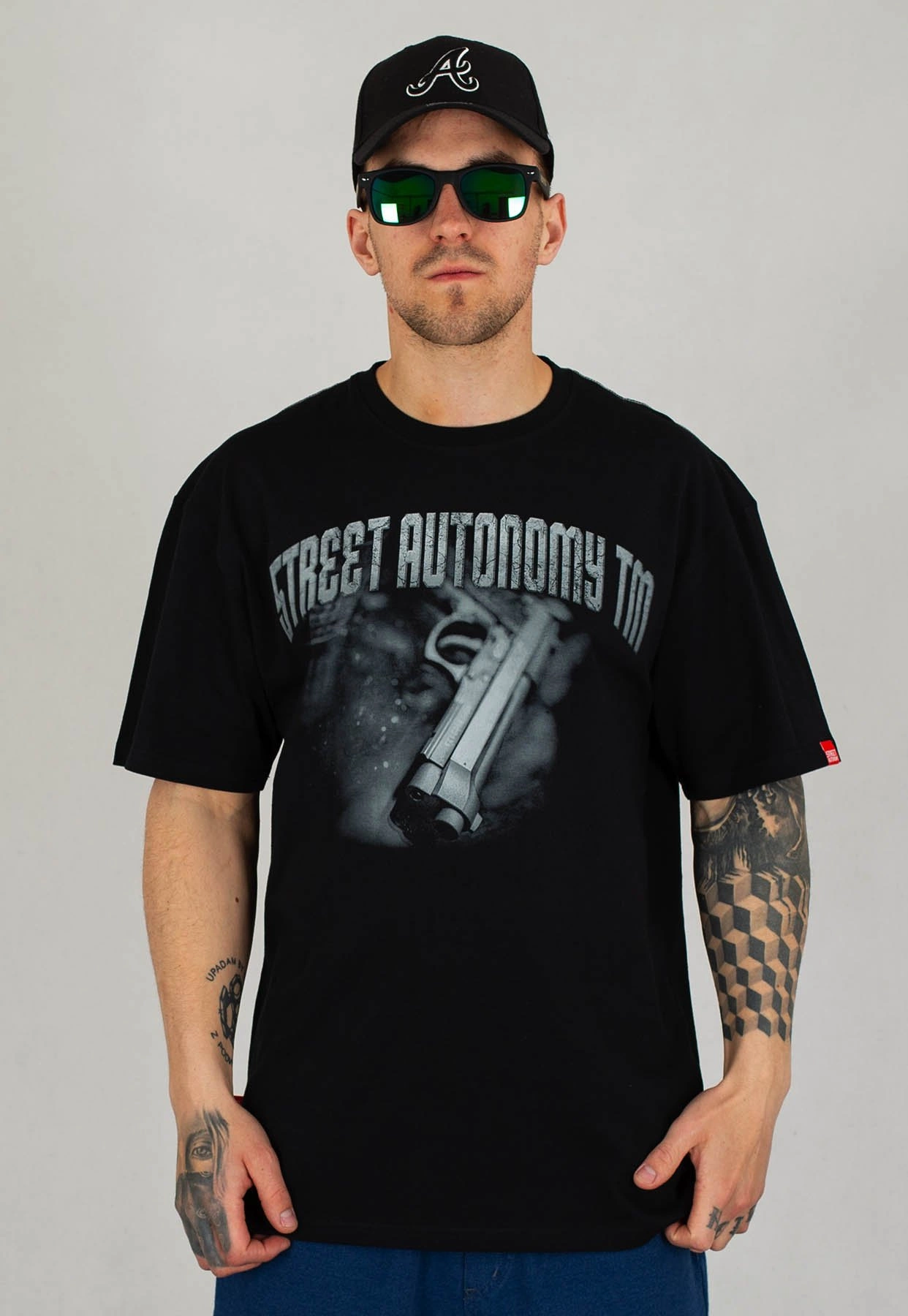 T-shirt Street Autonomy M.A.F.I.A czarny - MEMBRANA.PL