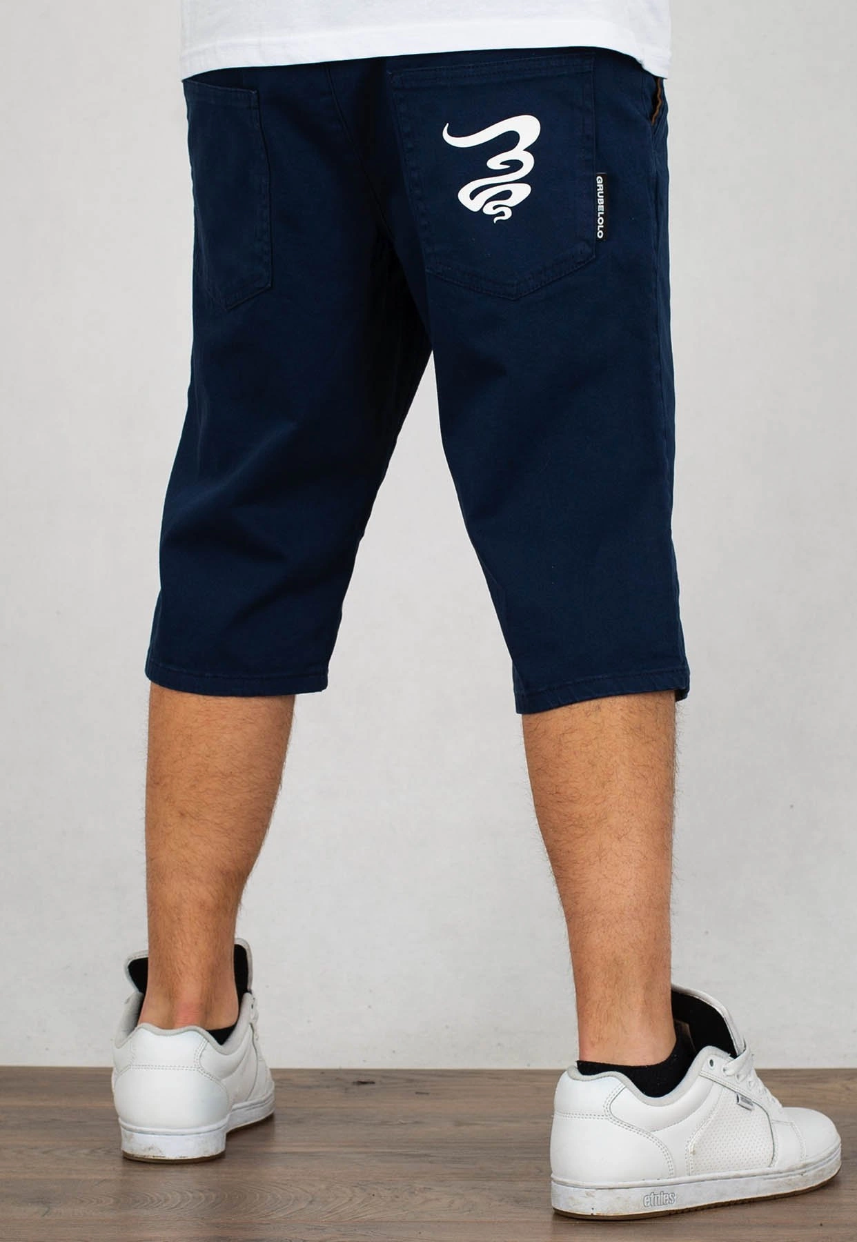 Spodenki Grube Lolo Mat Dymek Back granatowe - MEMBRANA.PL