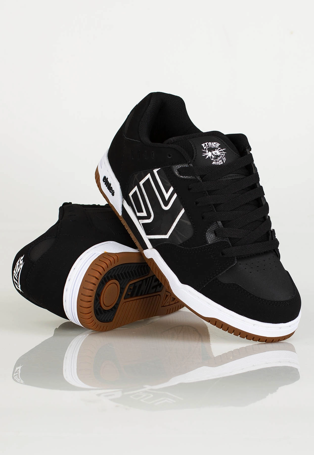 Buty Etnies Faze Black Black Skulls - MEMBRANA.PL