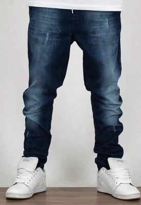 Spodnie SSG Stretch Skinny Premium Przecierane dark - MEMBRANA.PL