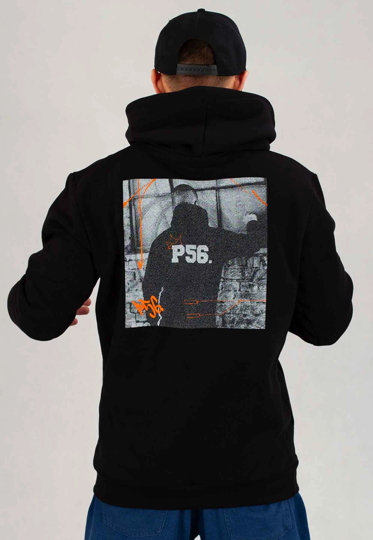 Bluza Dudek P56 Z Kapturem Tag czarna - MEMBRANA.PL