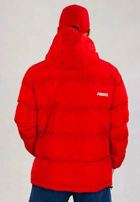 Kurtka Prosto Winter Adament 2022 czerwona - MEMBRANA.PL