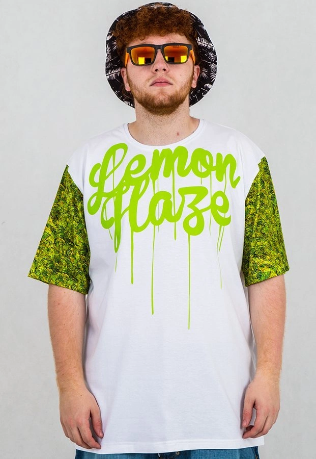 T-shirt Ganja Mafia Lemon Haze biały - MEMBRANA.PL