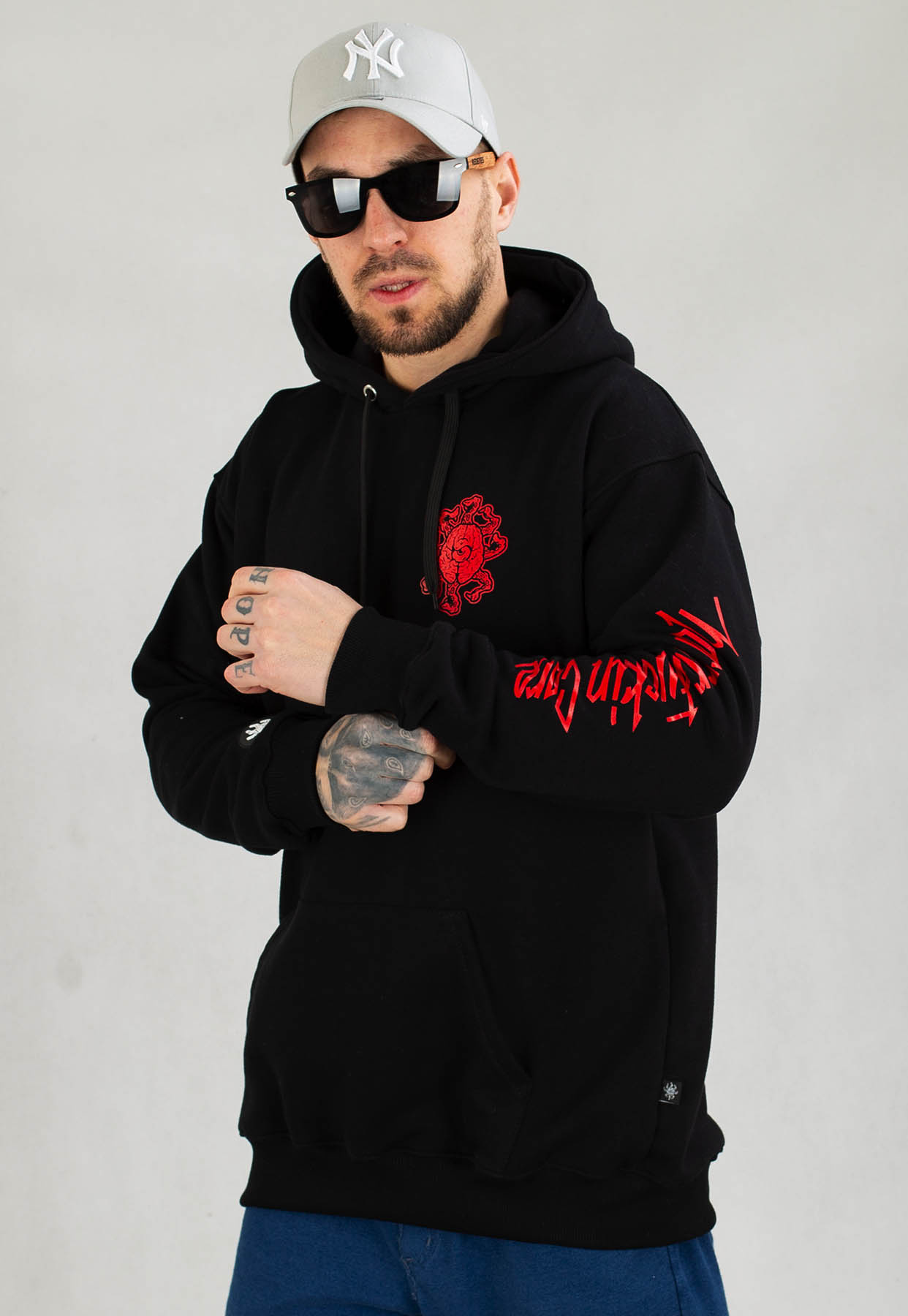 Bluza Brain Dead Familia Horror FC czarna