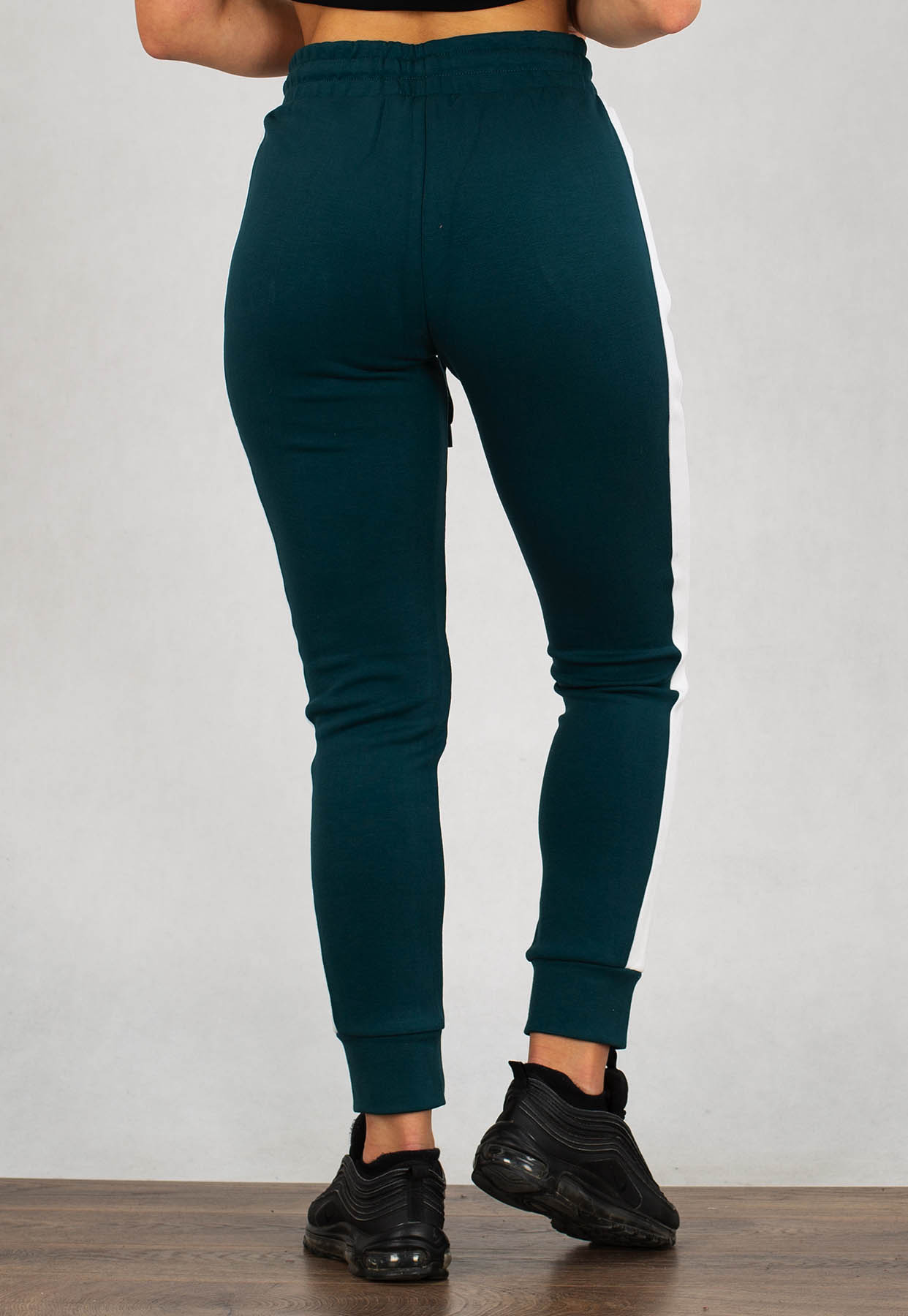 Dresy 4F SPDD0013 ciemno zielona - MEMBRANA.PL