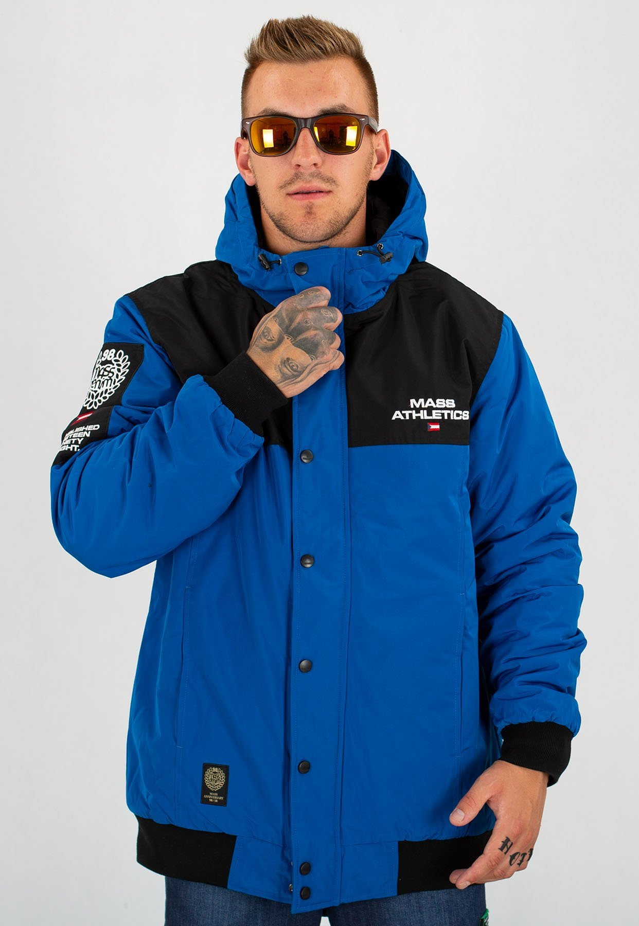 Kurtka Mass Republic niebieska