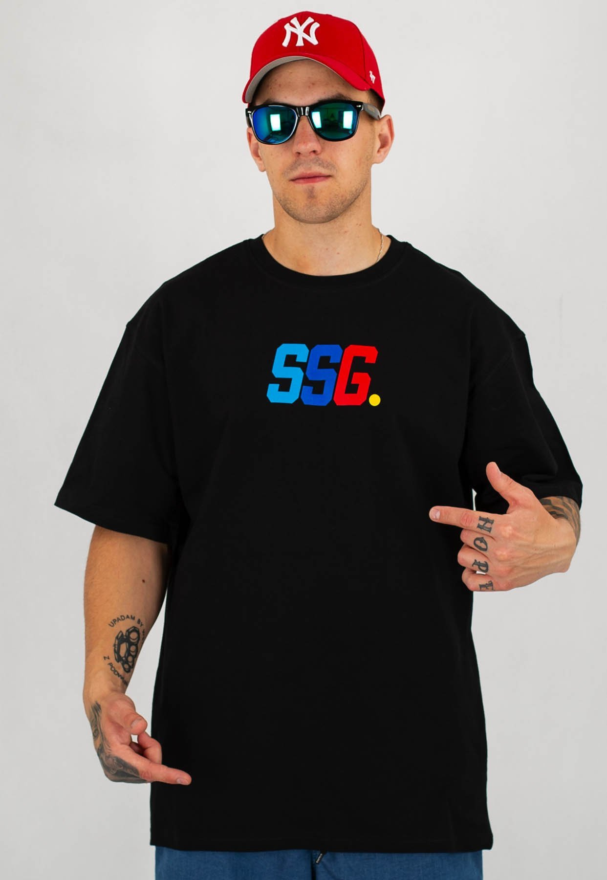 T-Shirt SSG Color SSG czarny - MEMBRANA.PL