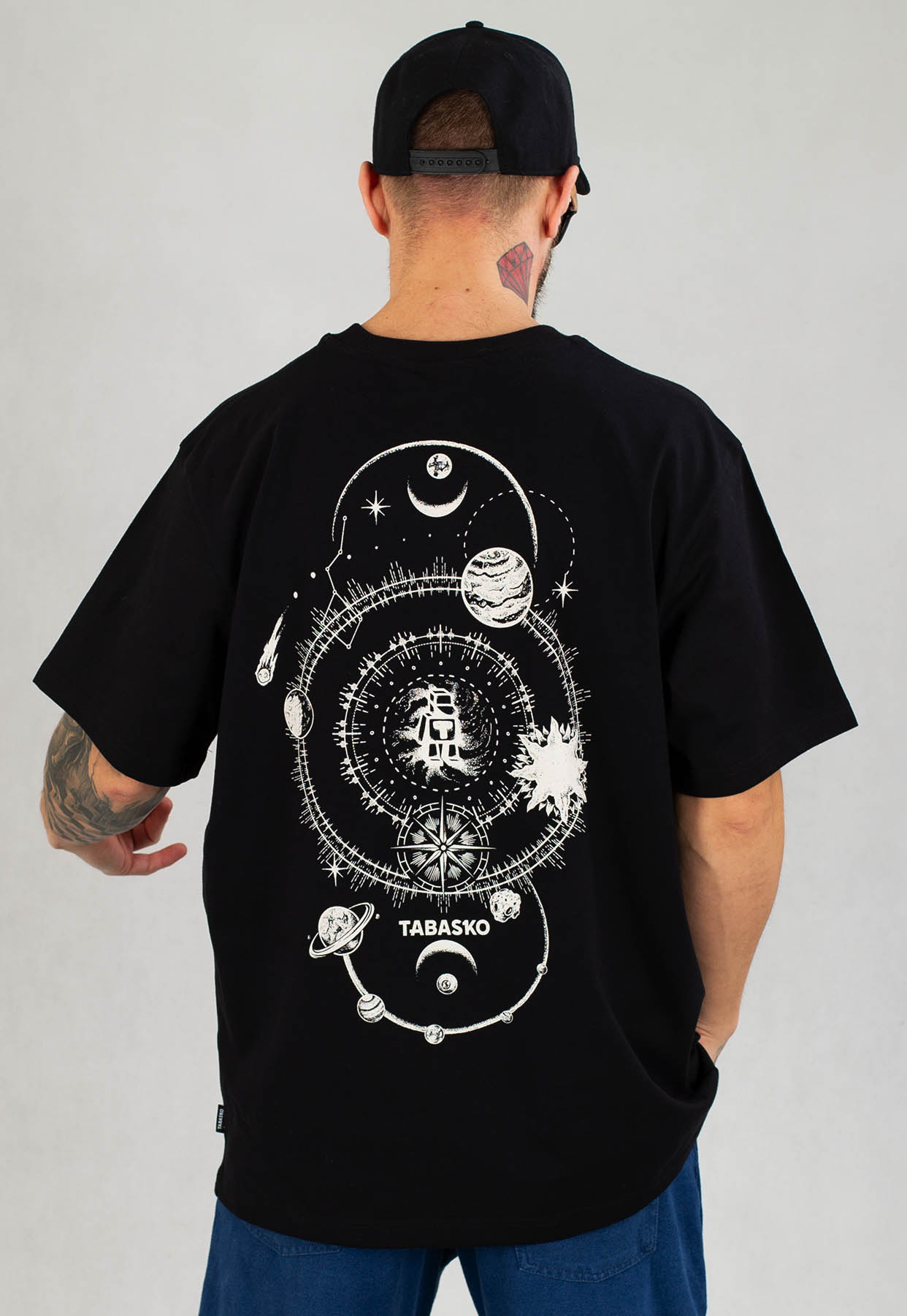T-shirt Tabasko Cosmos czarny - MEMBRANA.PL